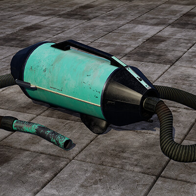 ArtStation - Raketa "Rocket" 7 - Soviet Vacuum Cleaner