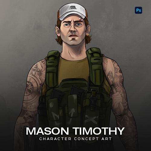 ArtStation - Character Concept Art - Mason Timothy