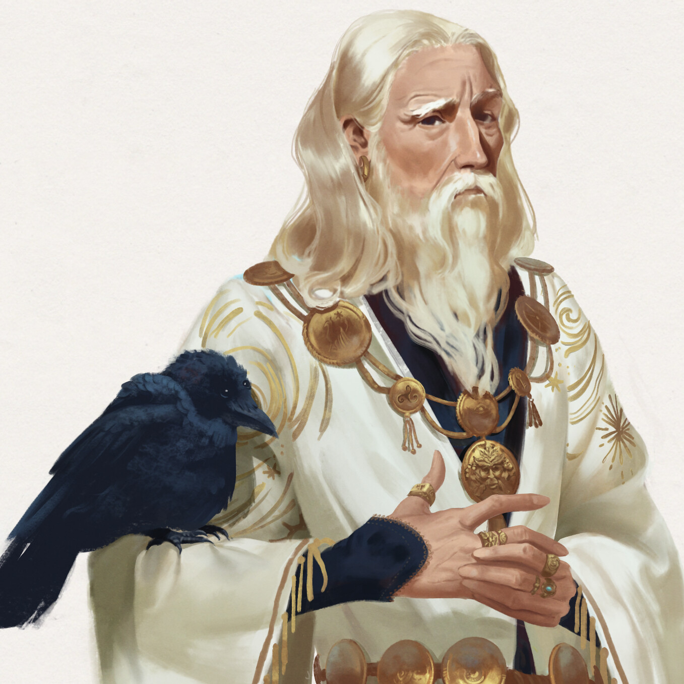 ArtStation - Merlin, the Witness of the Stars