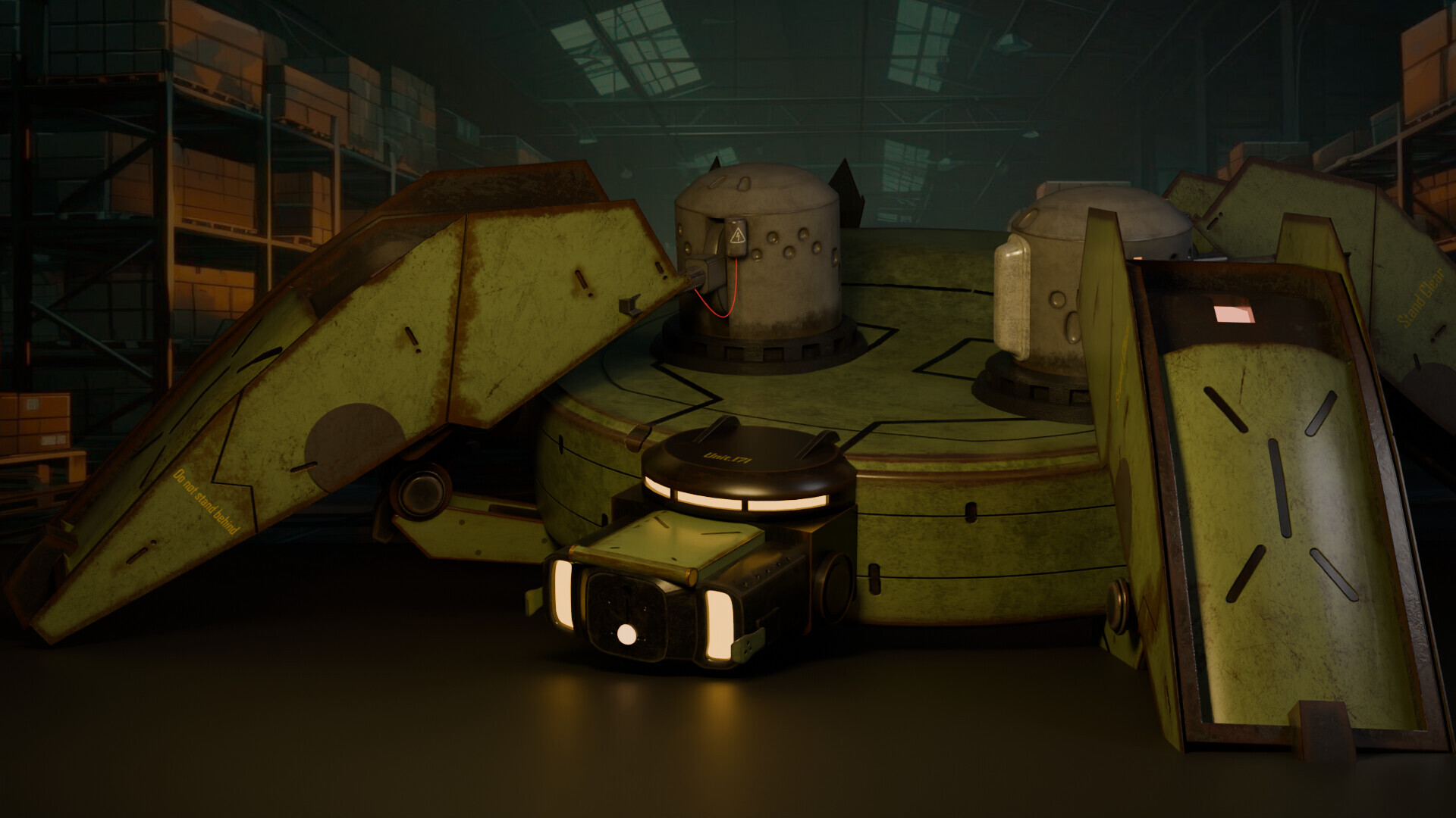 ArtStation - Wuthering Waves Spider Mech- Rigged and animated