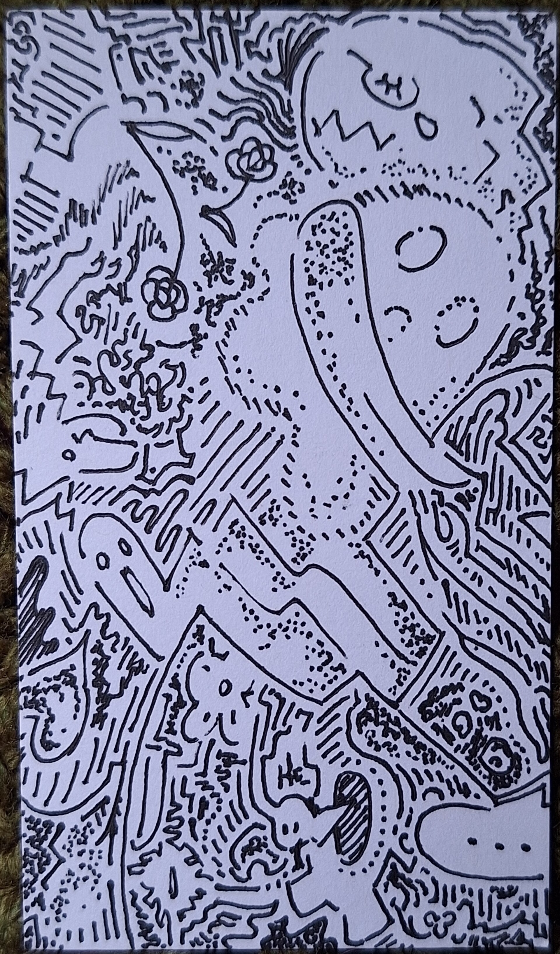 ArtStation - Line Art Cards