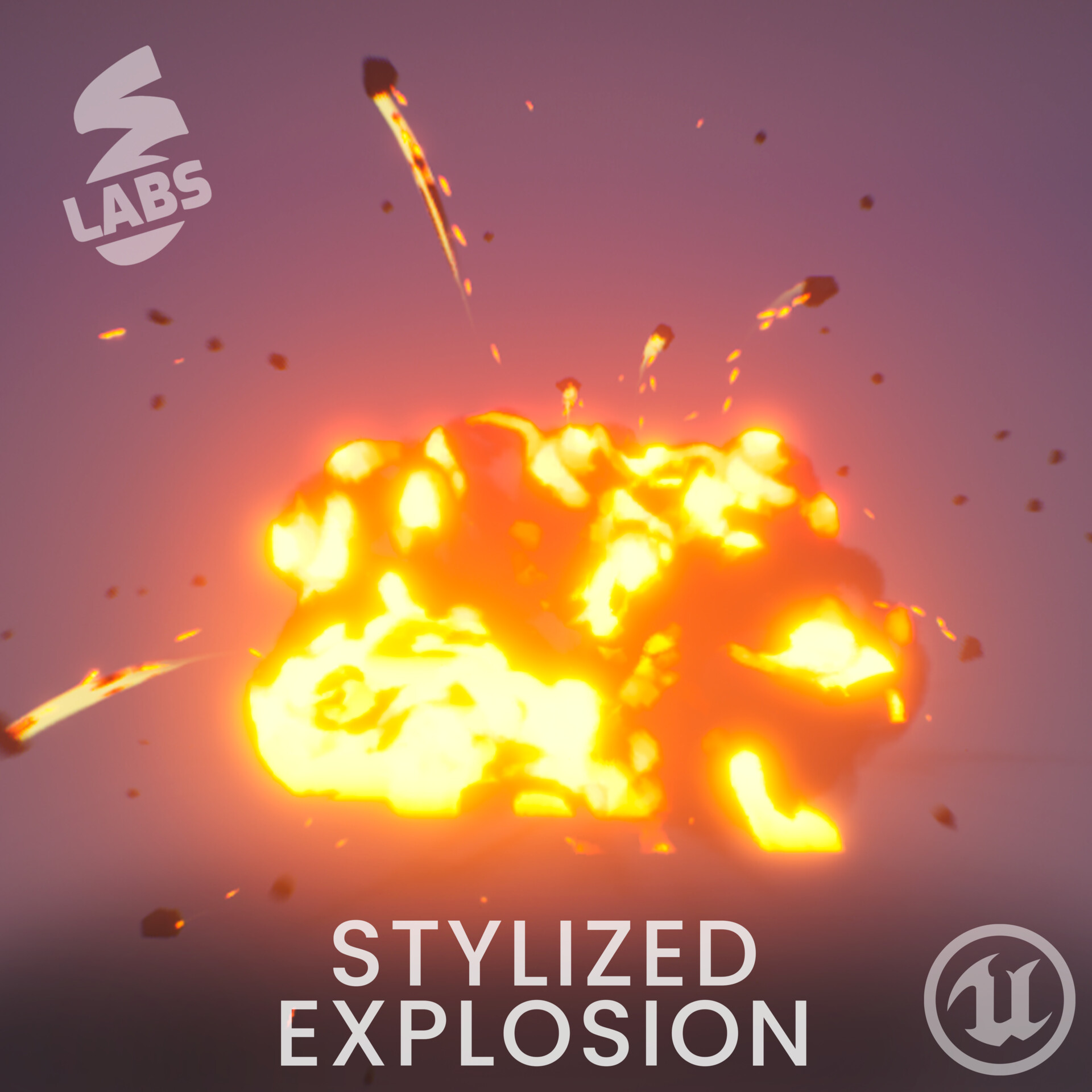 ArtStation - Stylized Explosion - Secret6 Labs