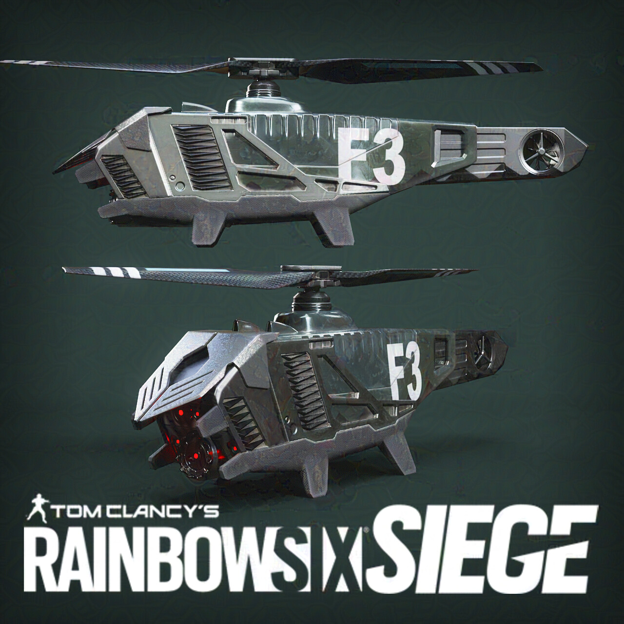 ArtStation - Rainbow6 Siege | Deimos Deathmark Tracker