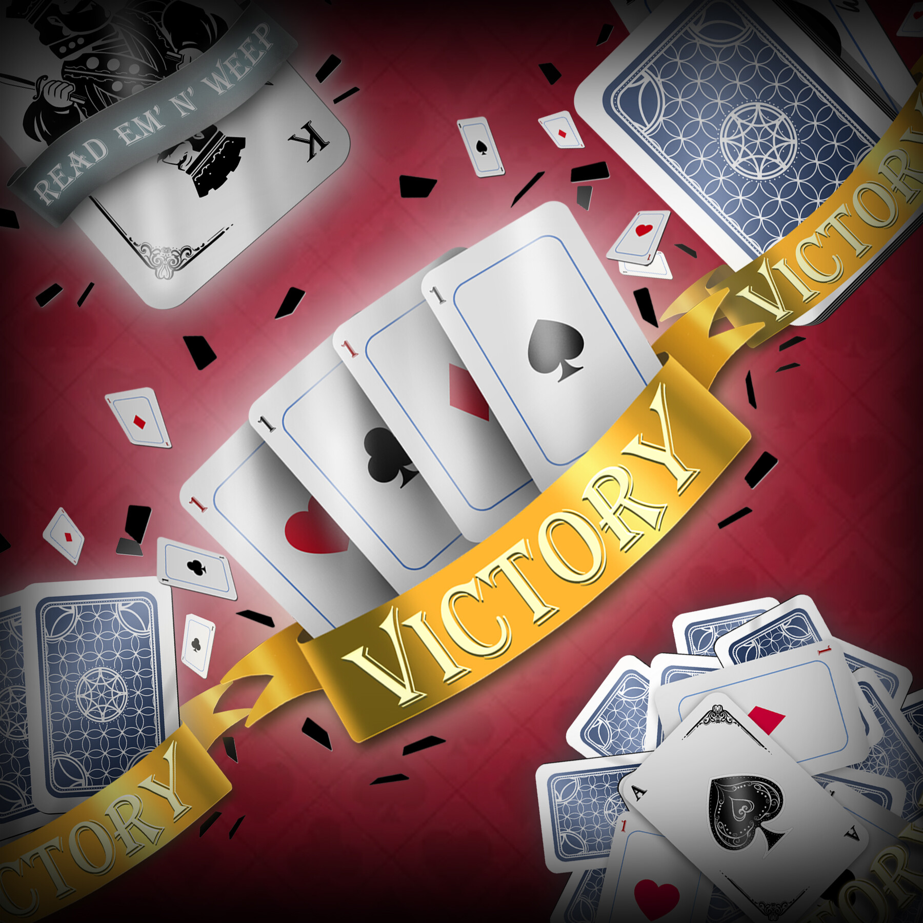 ArtStation - Solitaire UI Graphic Project