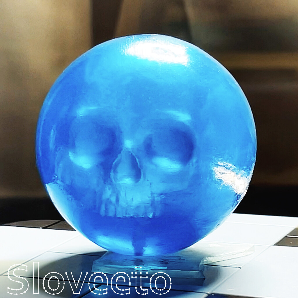 ArtStation - Transparent Skull Ball with Intricate Detailing. Perfect ...