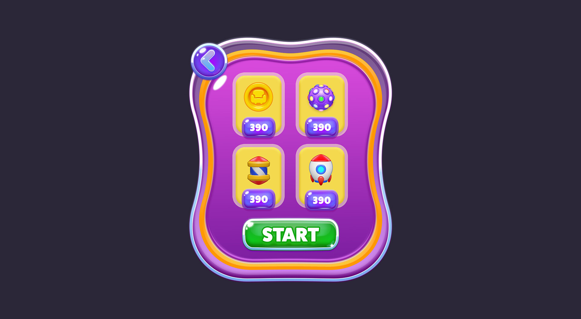 ArtStation - Game UI Design