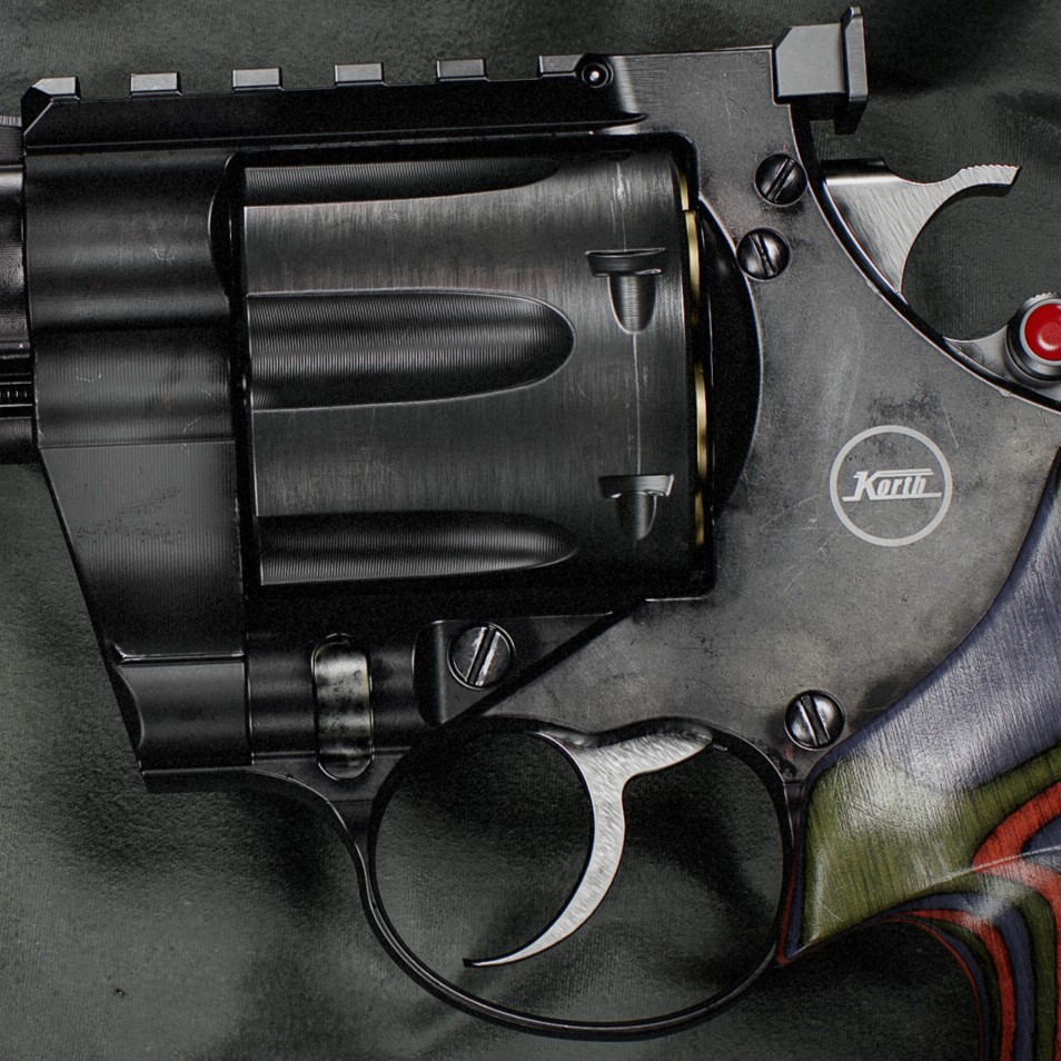 ArtStation - Korth NXR Revolver