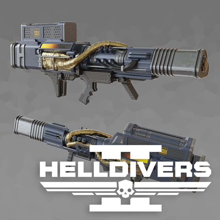 ArtStation - HELLDIVERS 2 - Weapon Designs