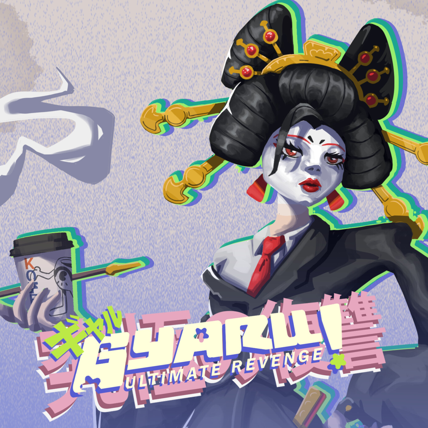 ArtStation - Corpo Geisha - Gyaru ! Ultimate Revenge