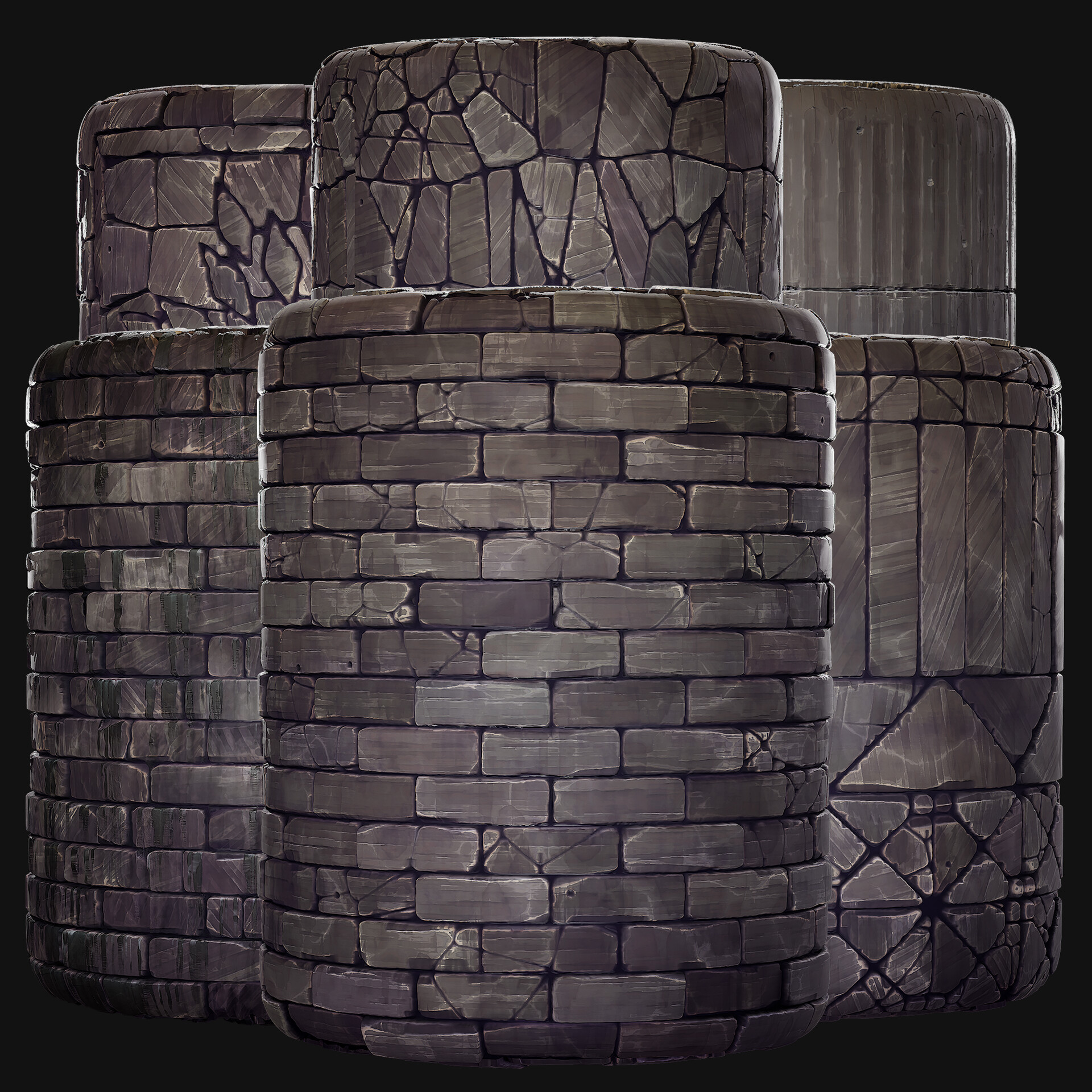 ArtStation - Slate rock exploration - Upcoming Environment