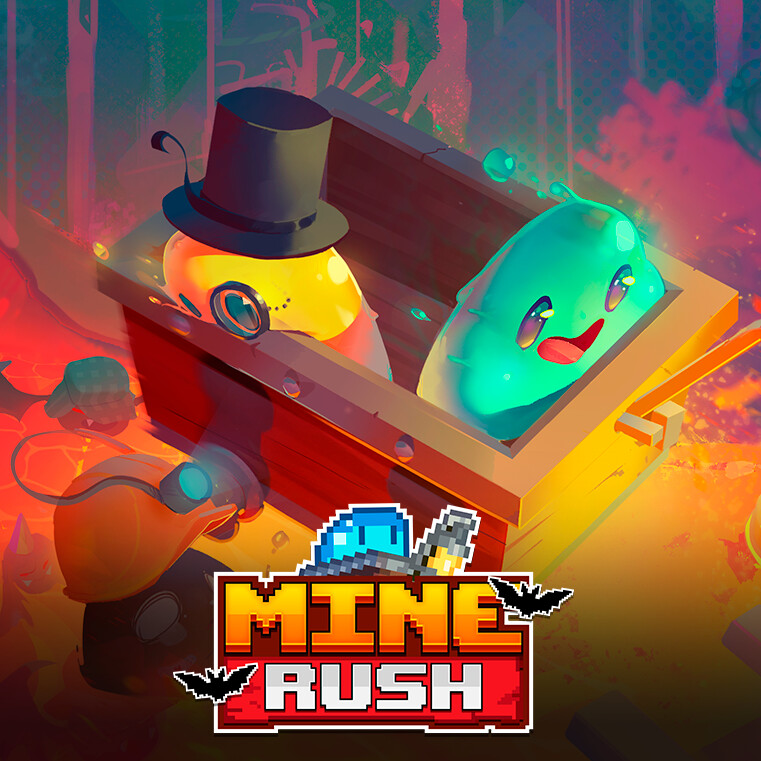 ArtStation - Mine Rush: A Slime's Adventure - Loading Art