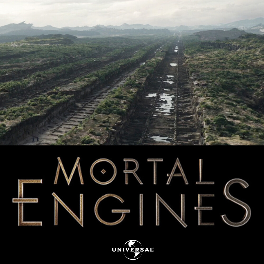 ArtStation - Mortal Engines - Digital Matte Painting