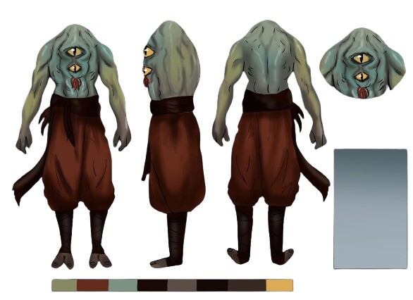 ArtStation - ALIEN REFERENCE SHEET 👽