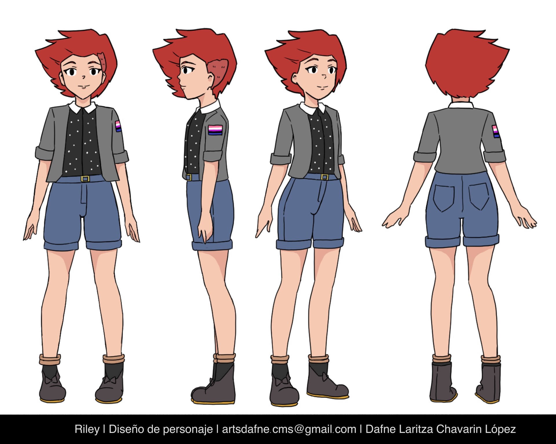 ArtStation - Riley -Diseño de personaje