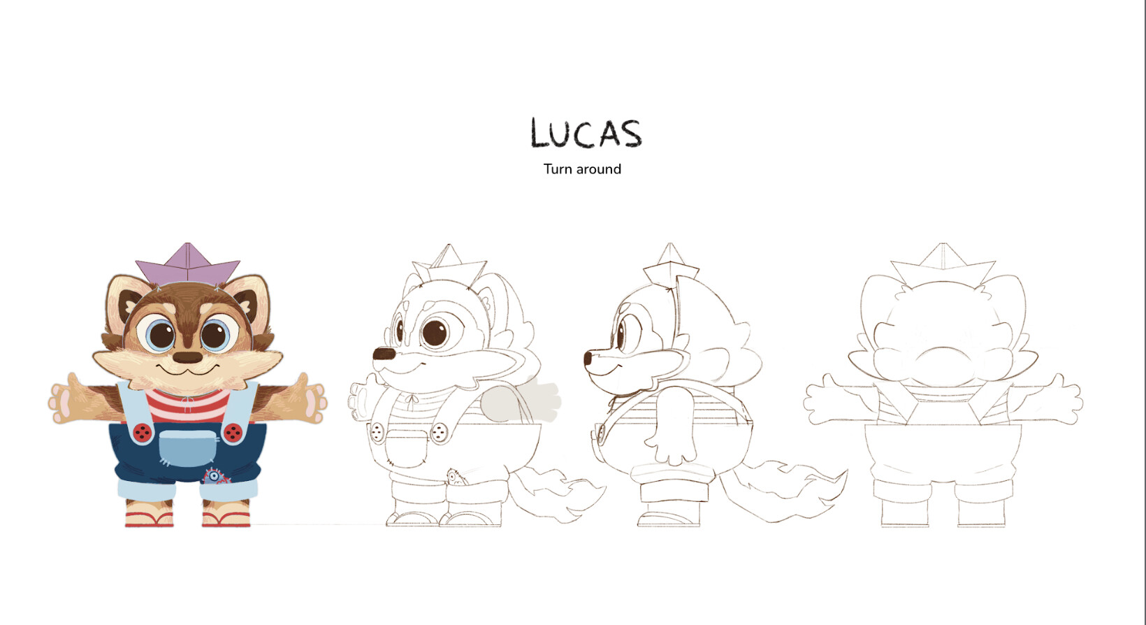 ArtStation - LUCAS -Rigging 2D