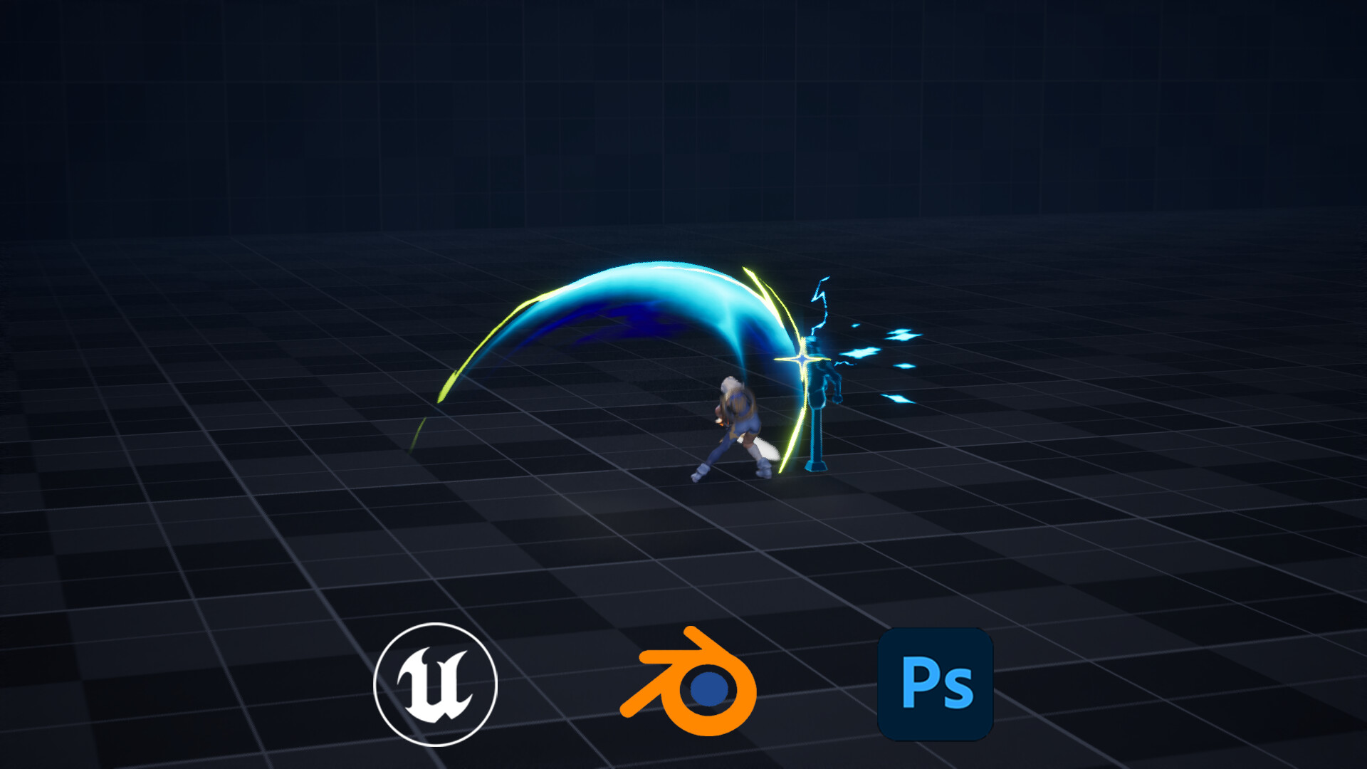 ArtStation - Stylized Sword Slashes