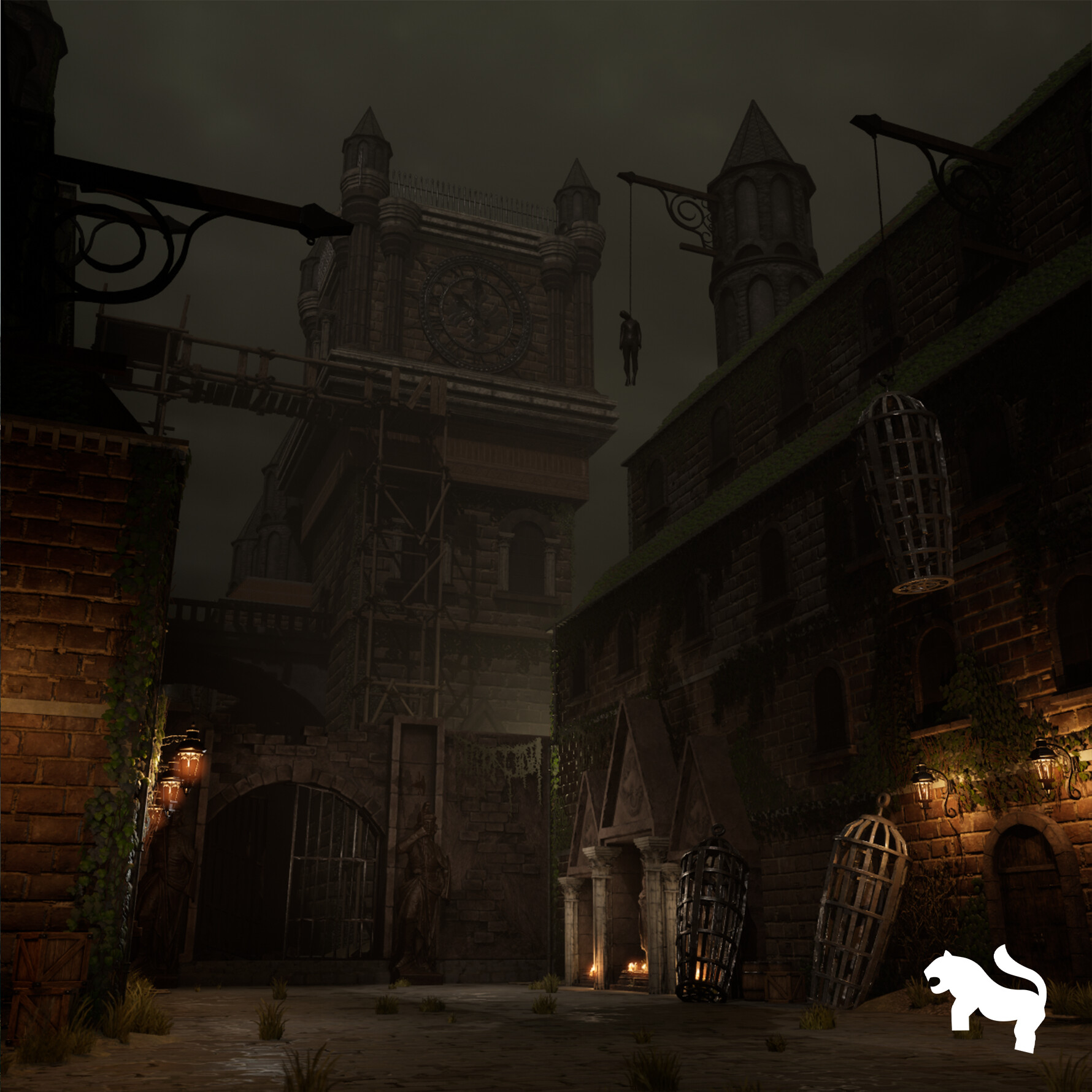 ArtStation - Gothic Street Environment