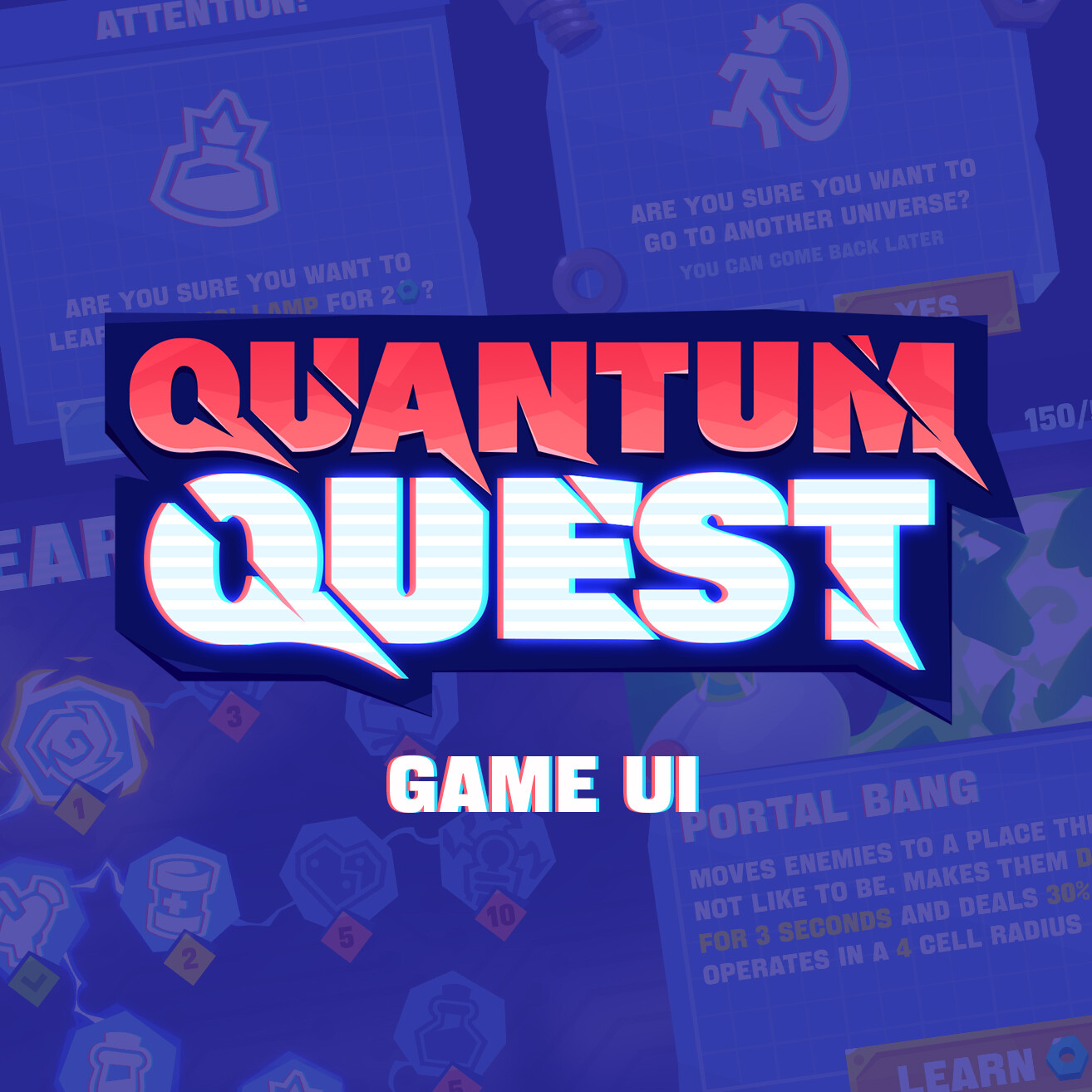 ArtStation - Quantum Quest UI