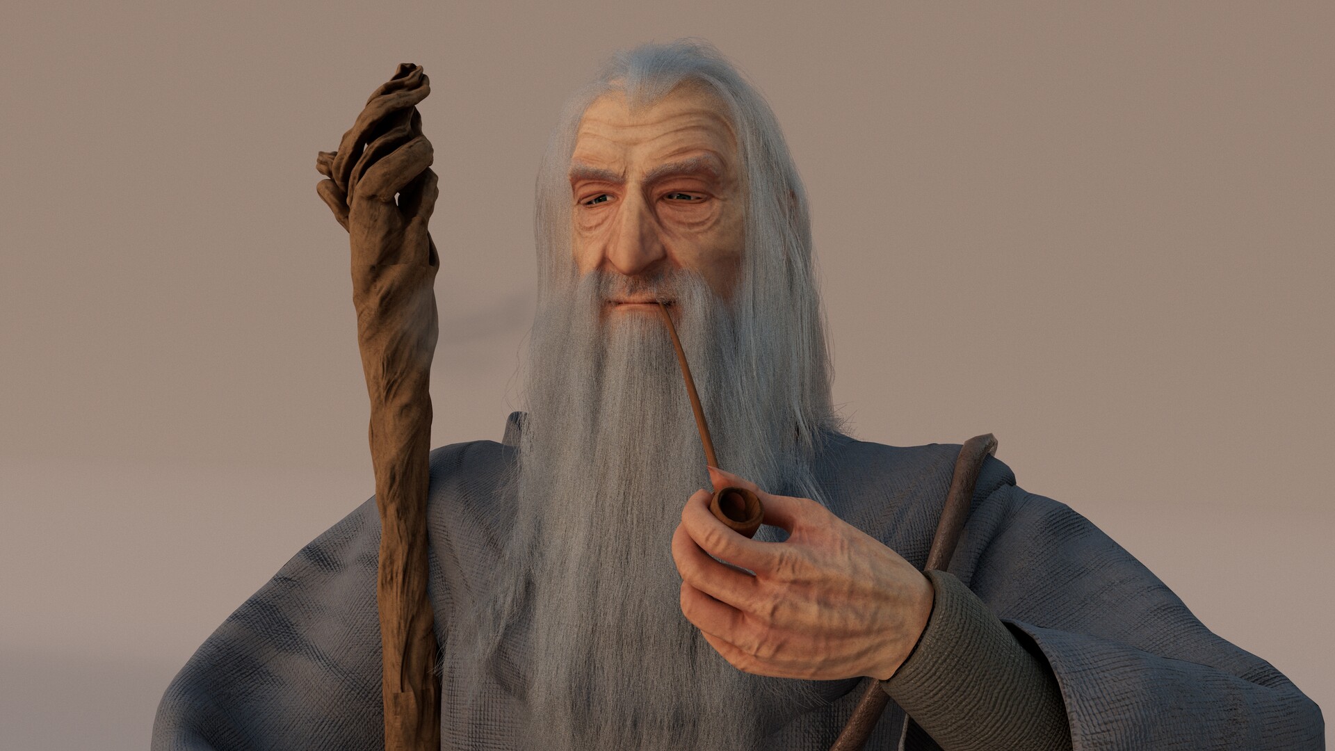ArtStation - Gandalf the Grey