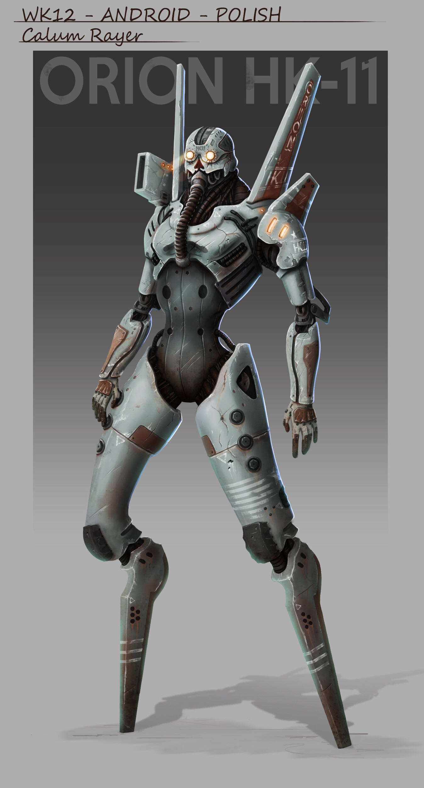 ArtStation - Android Value, Colour & Render Project