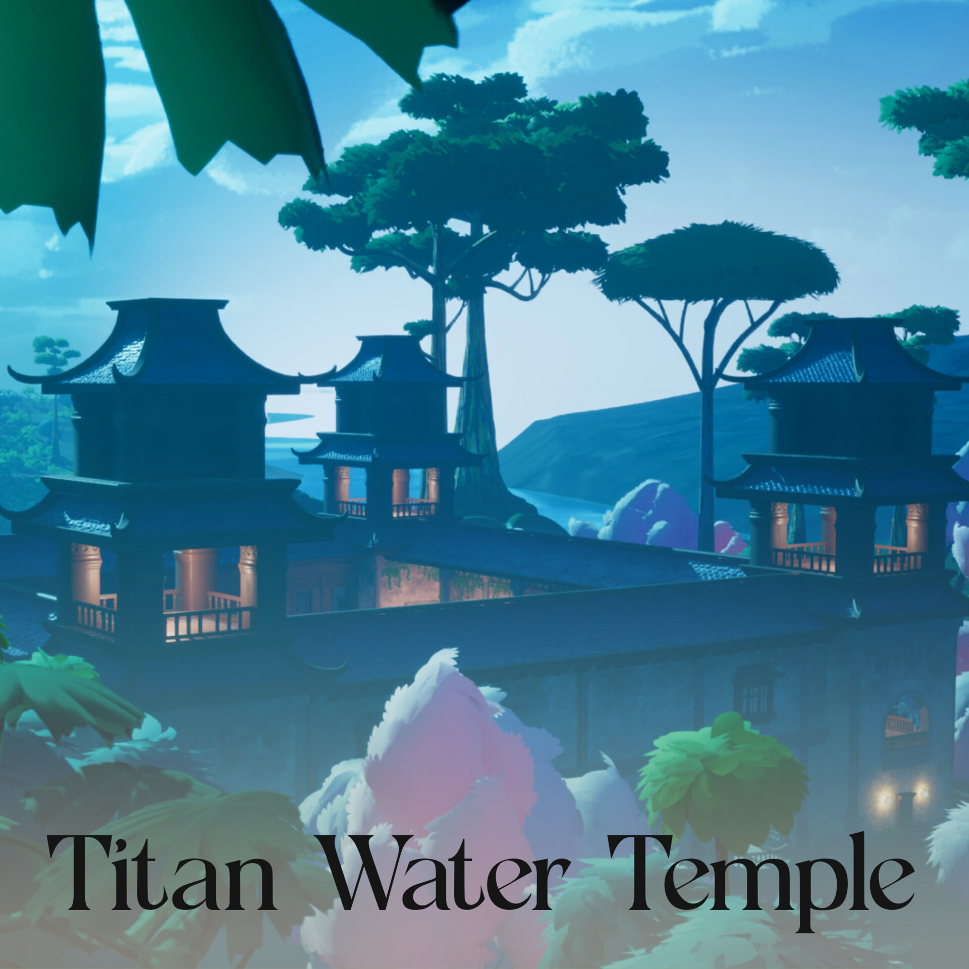 ArtStation - Project Titan - Tropic Water Temple