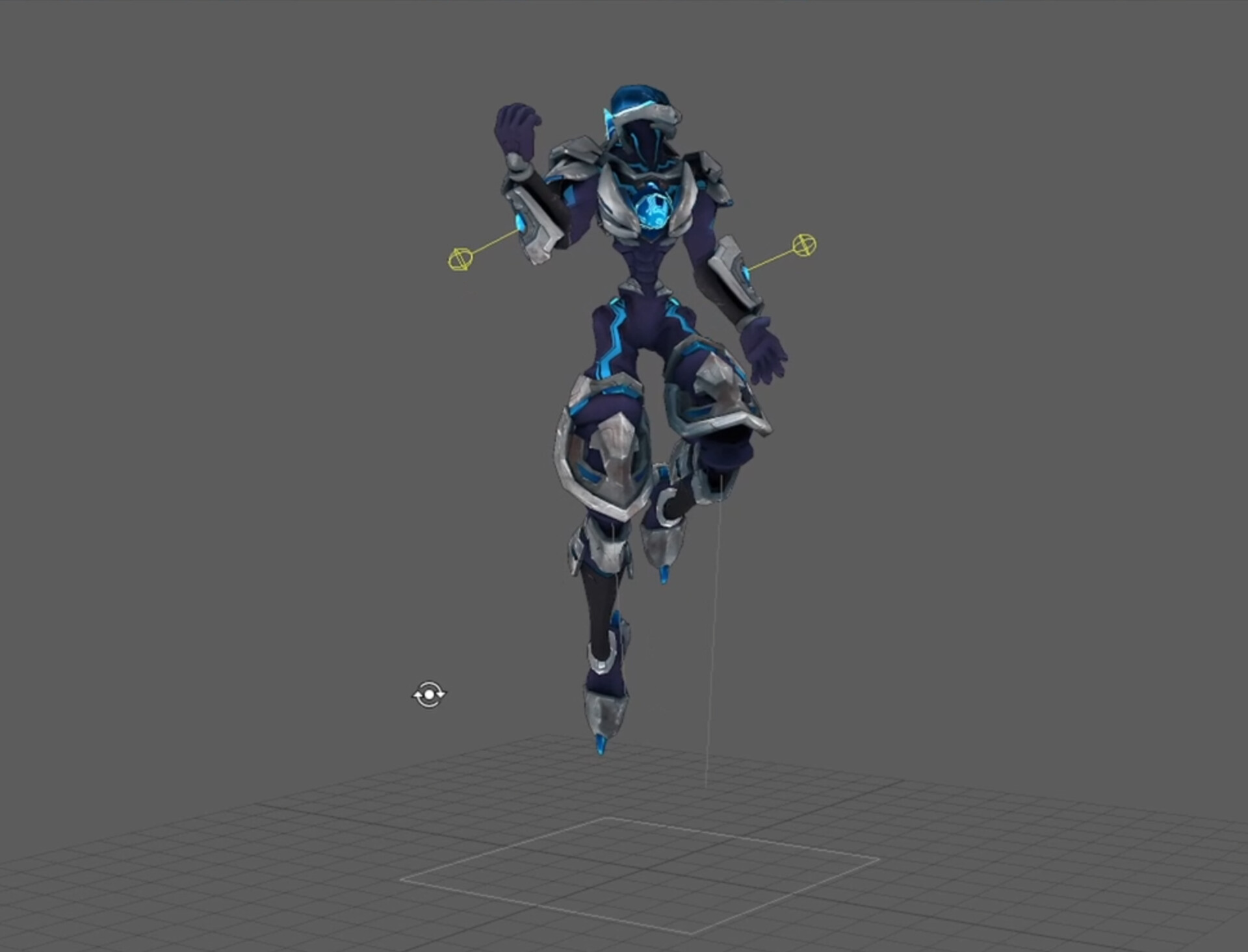 ArtStation - Floating Mage Idle Animation Process