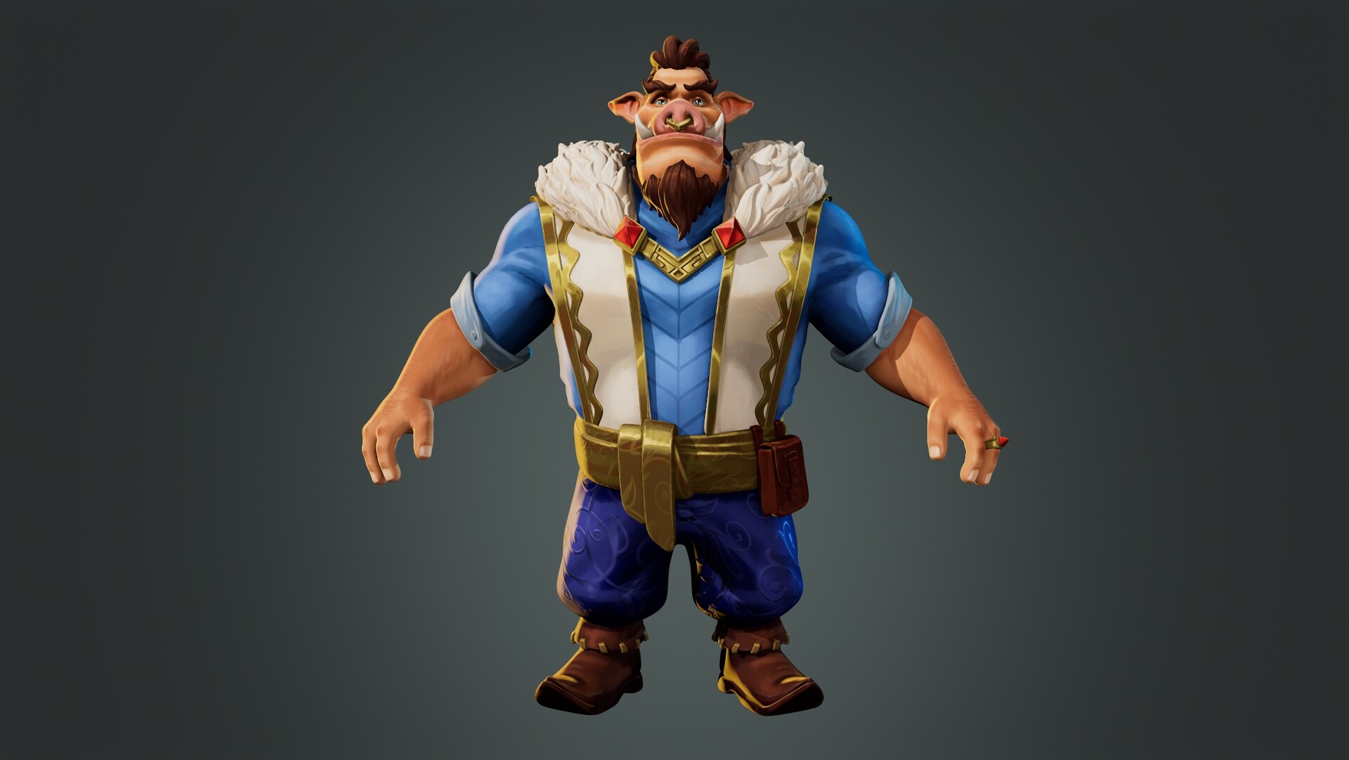 ArtStation - Pyg (Pygmalien) - The Bazaar - 3D Character Model