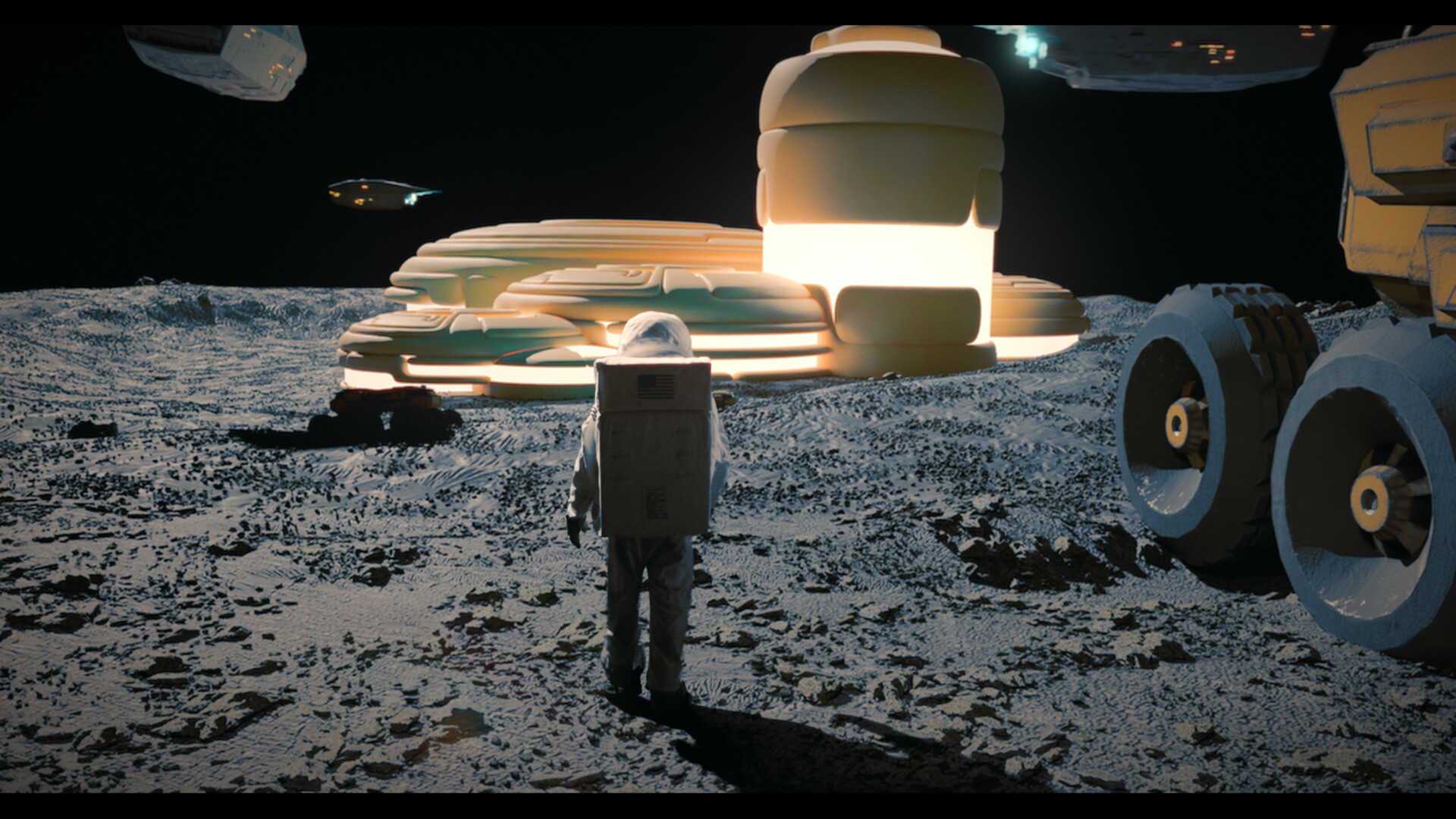 ArtStation - Lunar Base