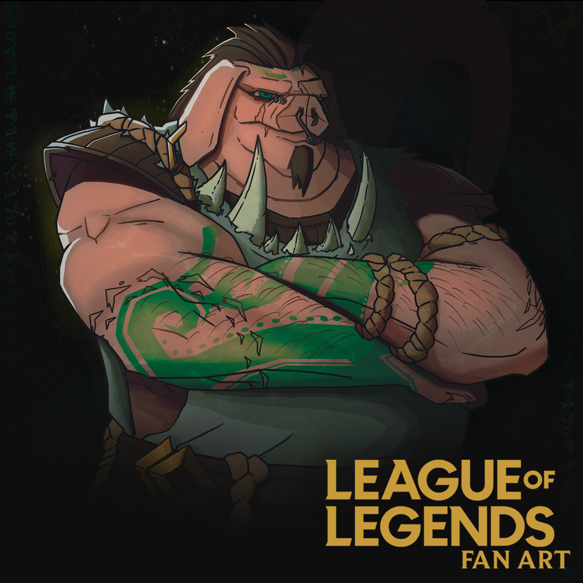 ArtStation - Karver, The Leviathan Butcher - League of Legends Fan Champion