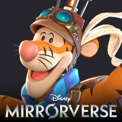 ArtStation - Tigger - Disney Mirrorverse