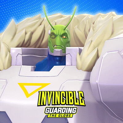 ArtStation - Invincible: Guarding the Globe - Flaxan Leader