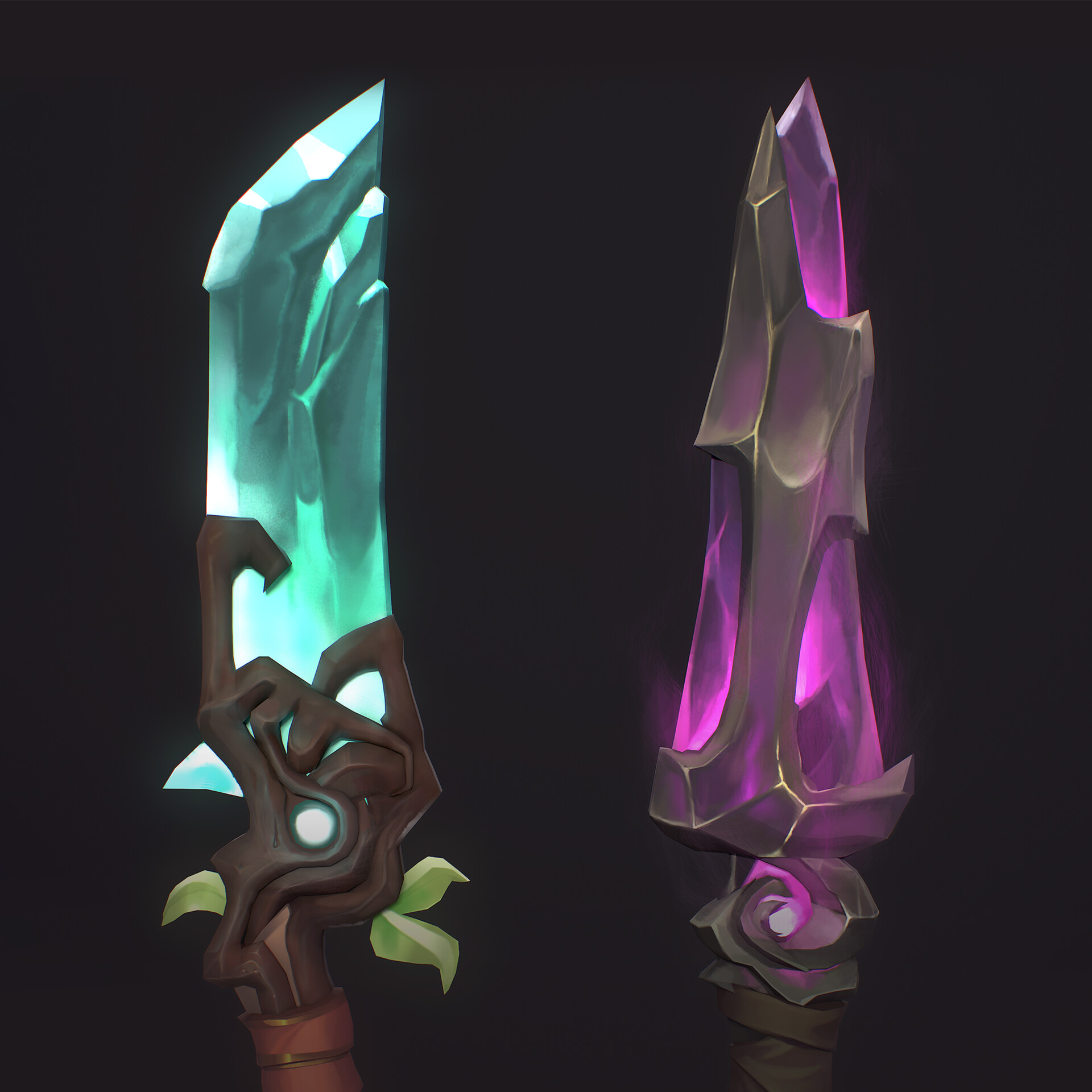 İbrahim Erkan Şentürk - Practice Hand Painting on a Knife Models