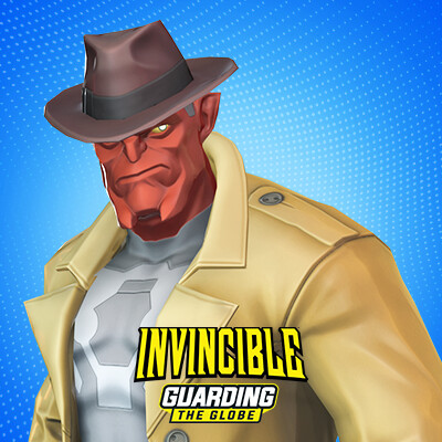 ArtStation - Invincible: Guarding the Globe - Damien Darkblood