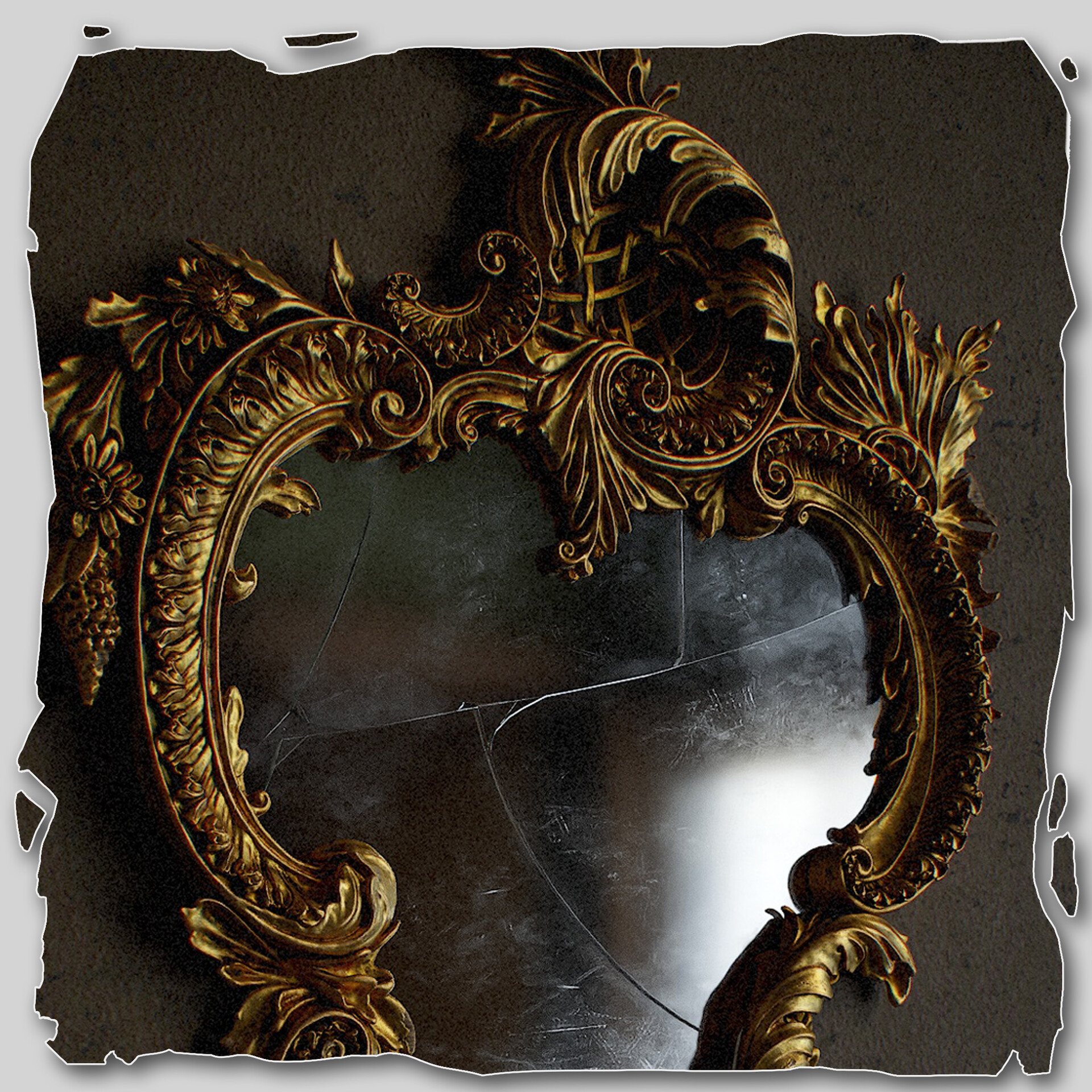 ArtStation - Baroque mirror
