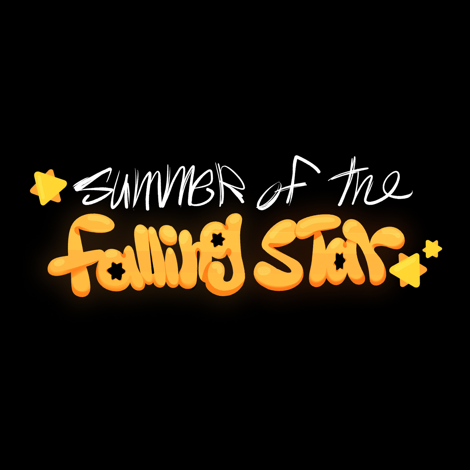 ArtStation - Summer of the falling star 🌠⭐