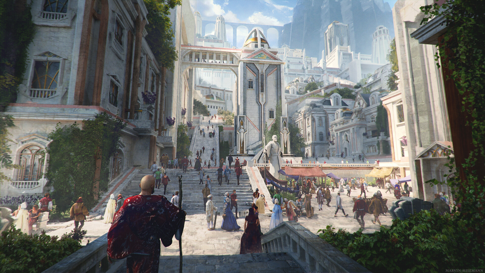 ArtStation - Streets of Agriont