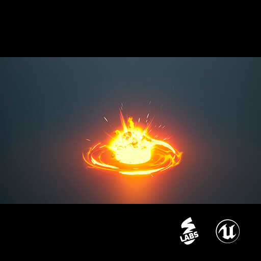 ArtStation - Stylized Explosion - Secret6 Labs