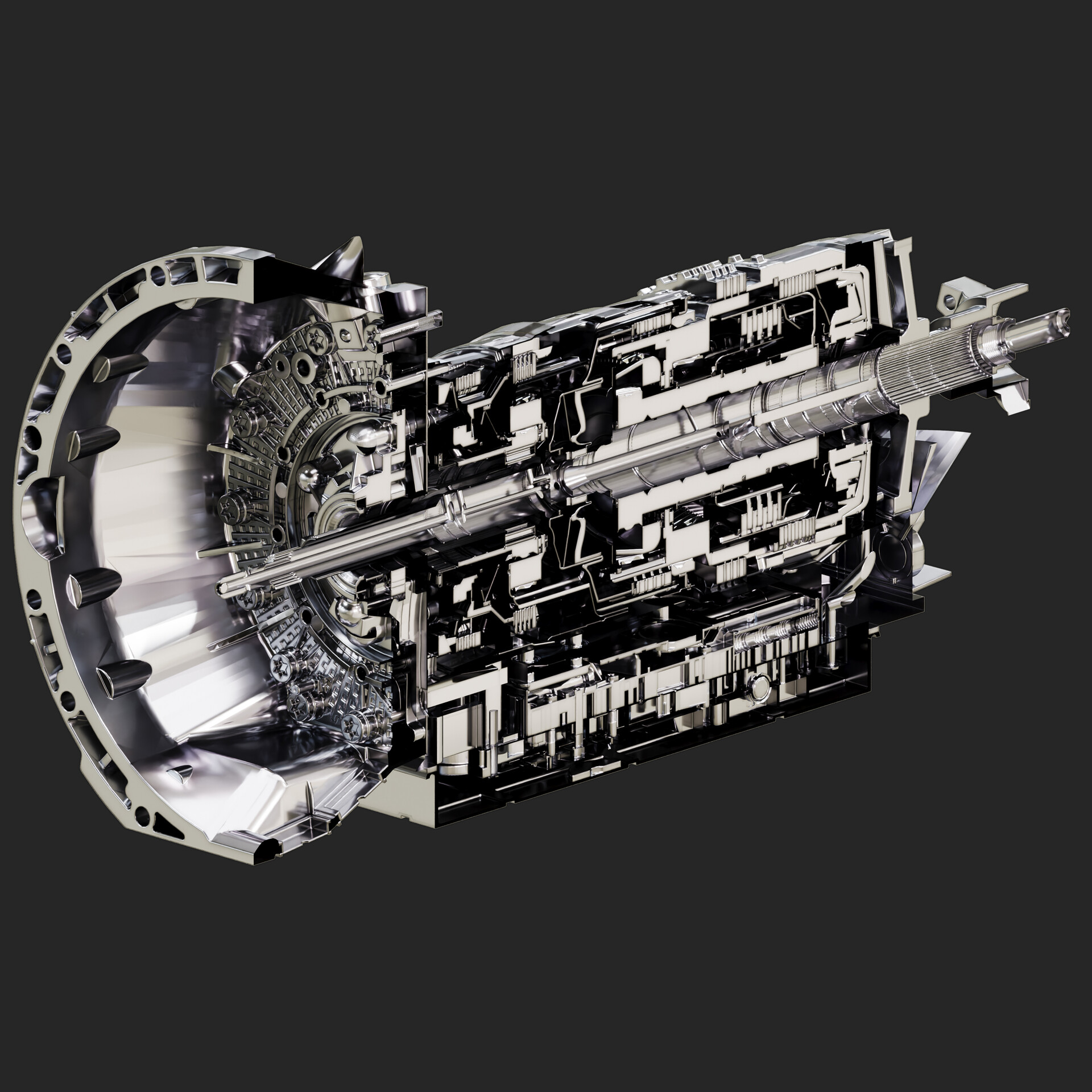 ArtStation - HARD SURFACE KITBASH : Mechanical Engine Design Pack