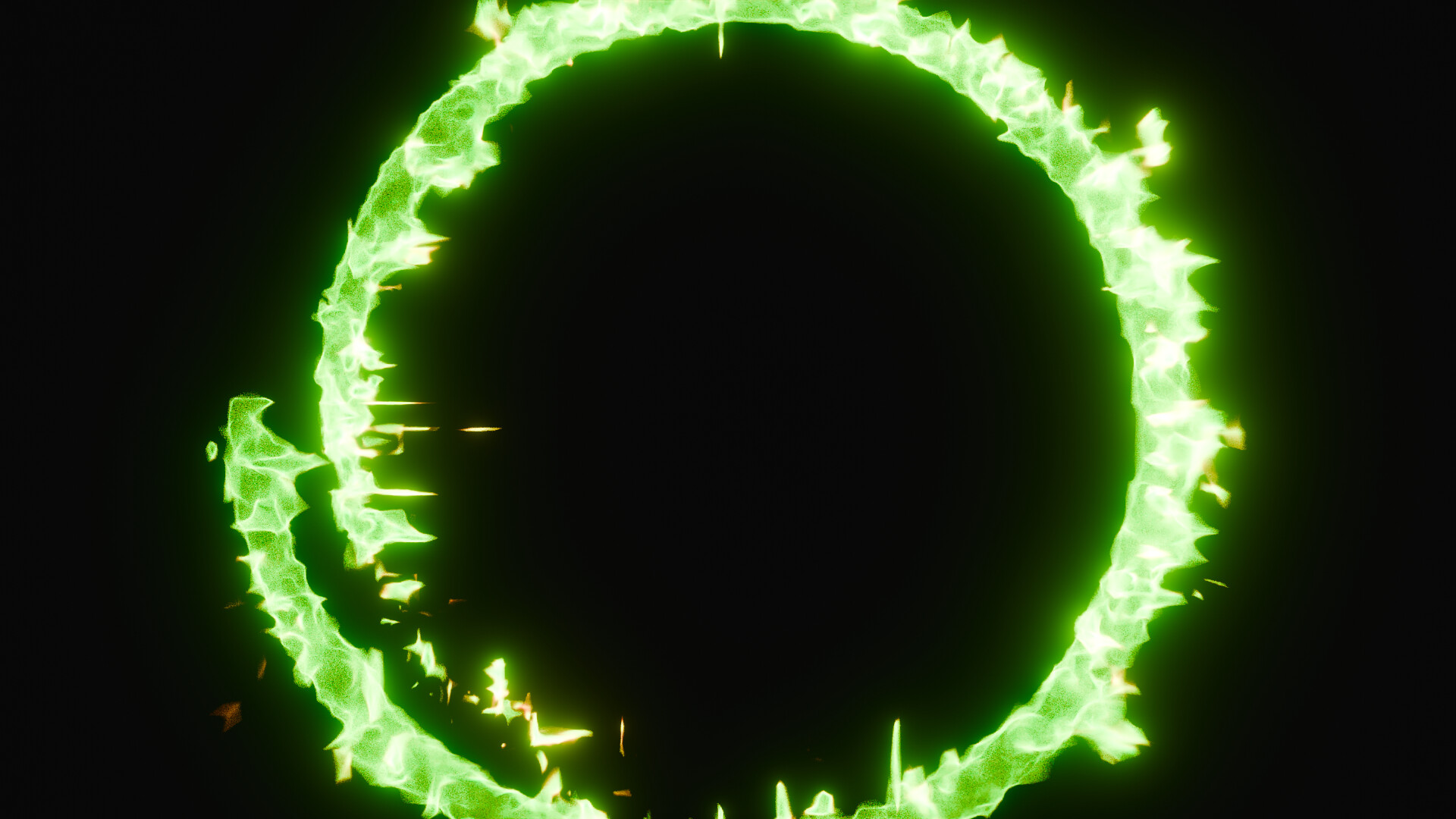 ArtStation - Green Fire