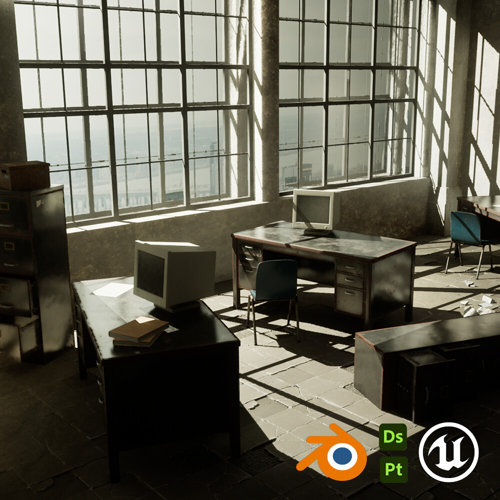 ArtStation - The Forgotten Office