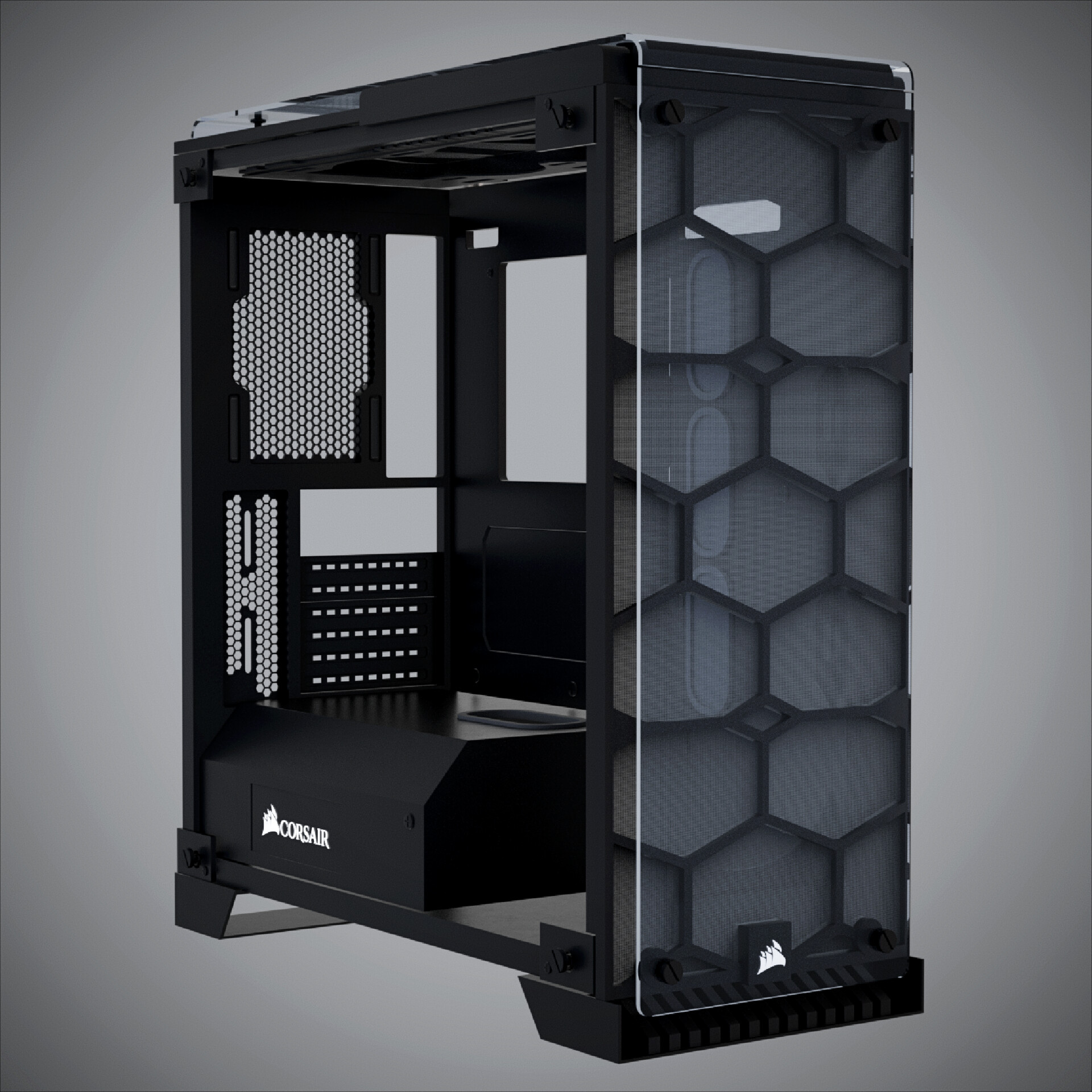 ArtStation - Corsair 570x Tower Casing
