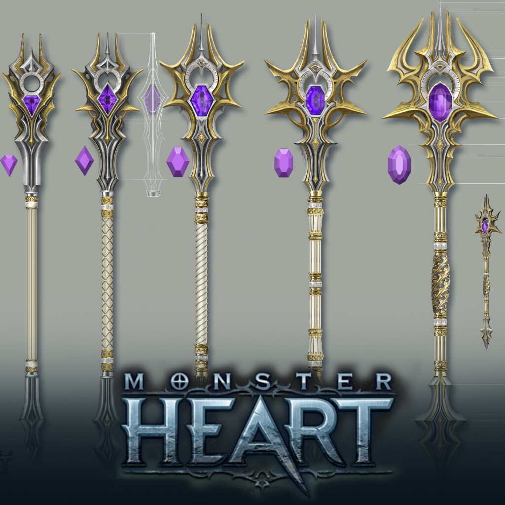 ArtStation - MAGIC STAFF 2