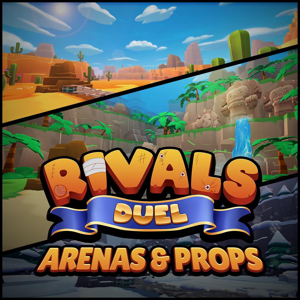 ArtStation - Rivals Duel - Arenas and Props