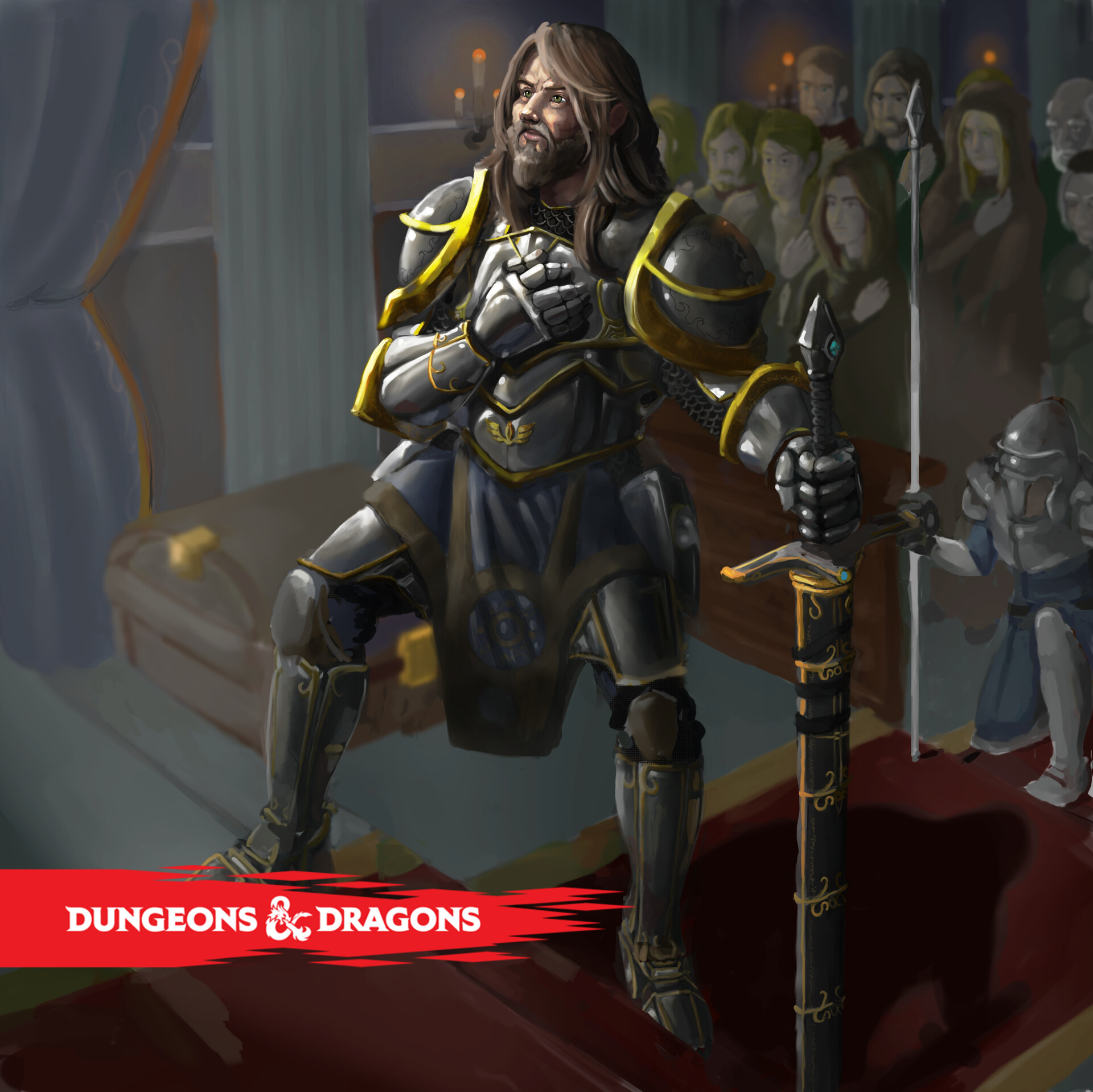 ArtStation - Blessing of Morning - Knight