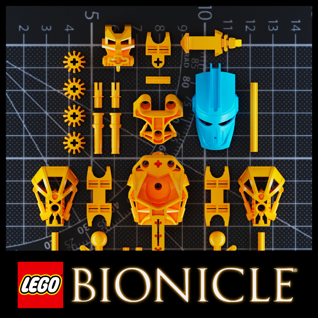 ArtStation - Toa Matau - Bionicle Fan Art