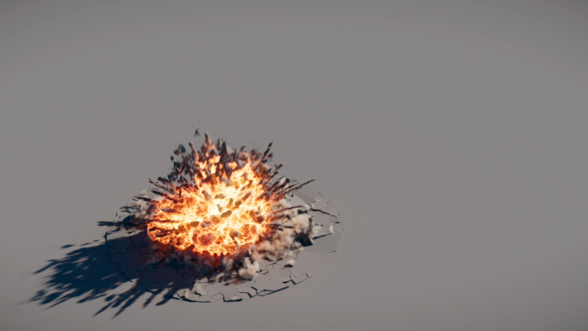 ArtStation - Ground destruction + Explosion