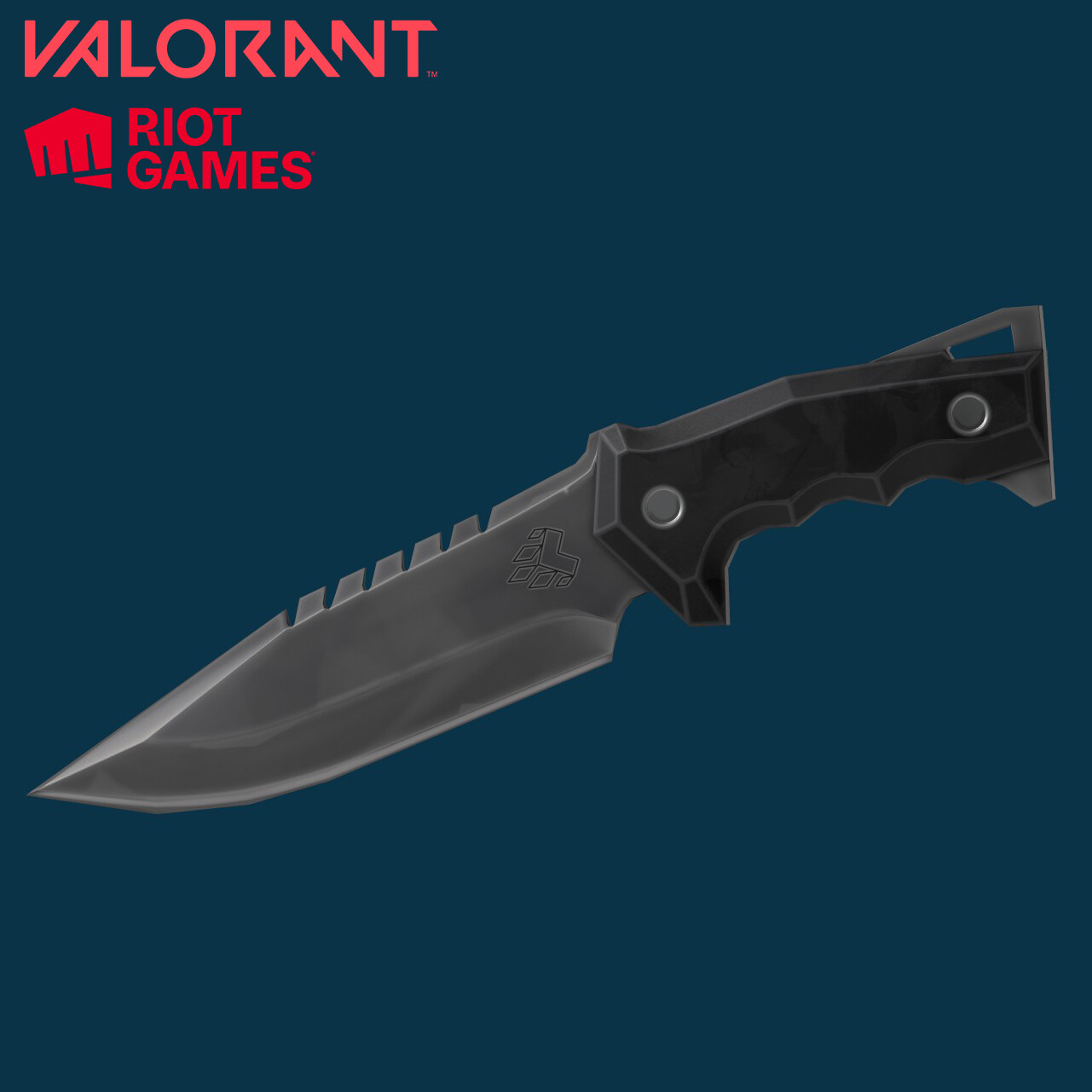 ArtStation - Valorant - Melee (Tactical Knife) Basic skin