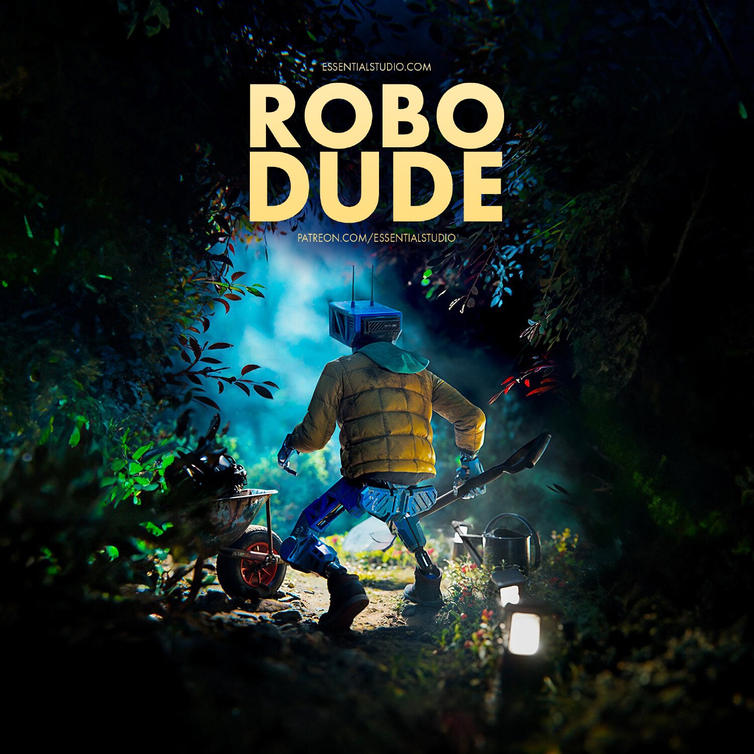 ArtStation - ROBO DUDE | Reveil Key Art