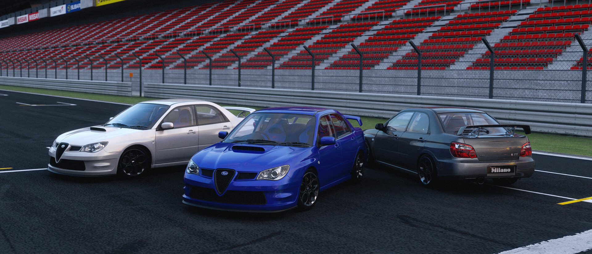 ArtStation - Subaru Impreza Milano