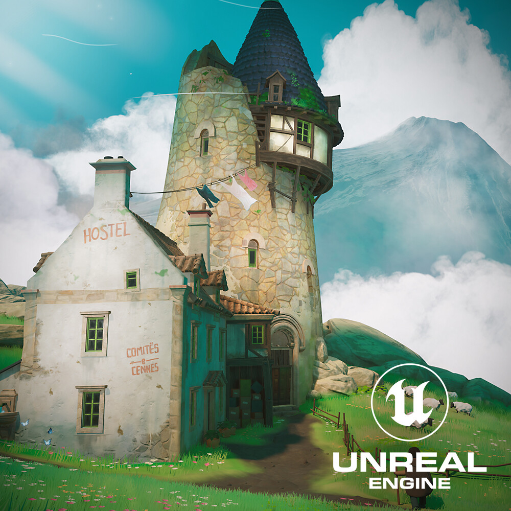 ArtStation - French Hostel